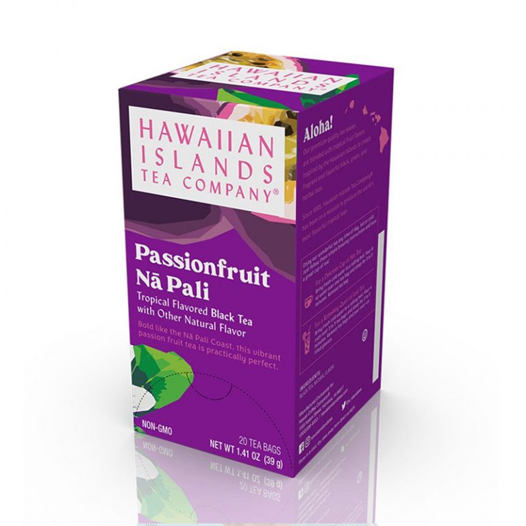 Hawaiian Islands Tea Company - Passion Fruit Na Pali Herbal Tea ...