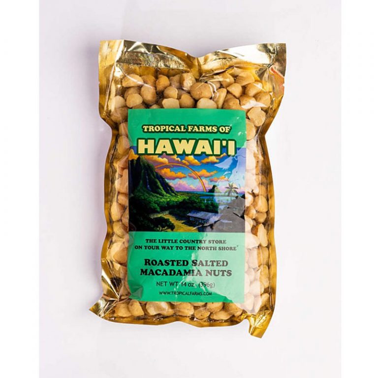 Macadamia Nuts - Roasted Salted - Tropical Farms - Macadamia Nut Outlet ...